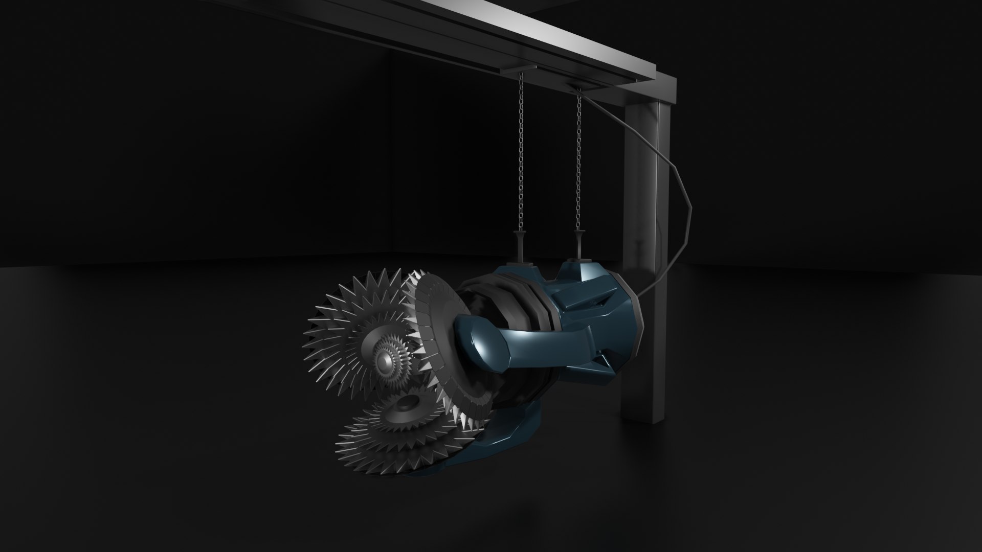 Free SF Saw Machine 3D Model - TurboSquid 2222914