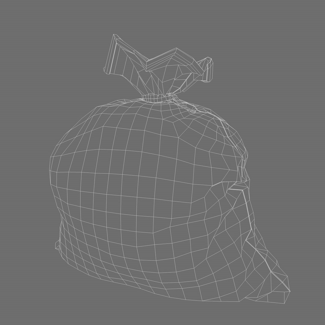 Money Bag 3d Model
