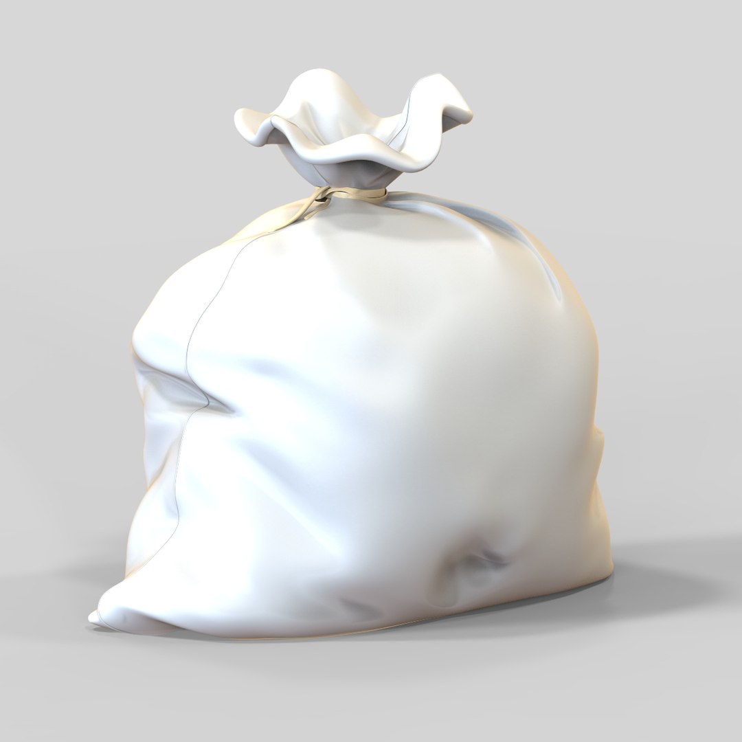 Money Bag 3d Model