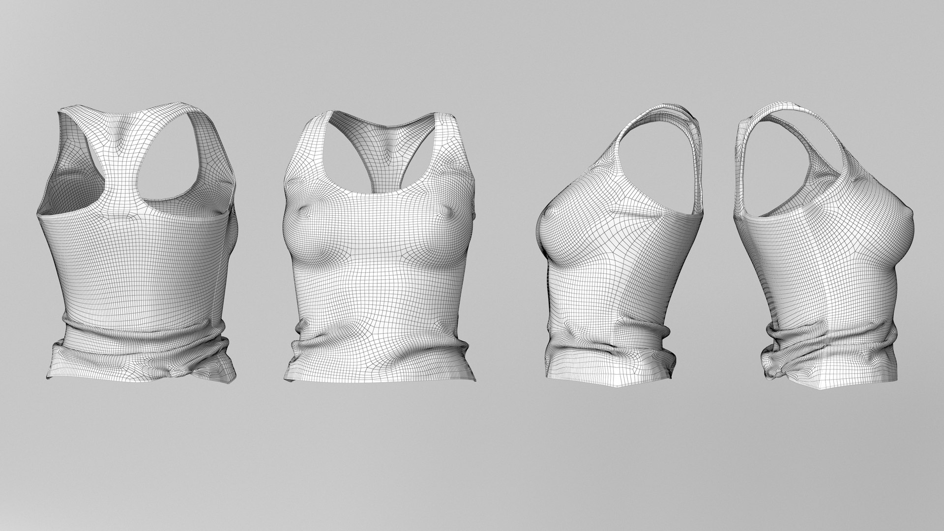 Sports Vest 3D Model - TurboSquid 1551016