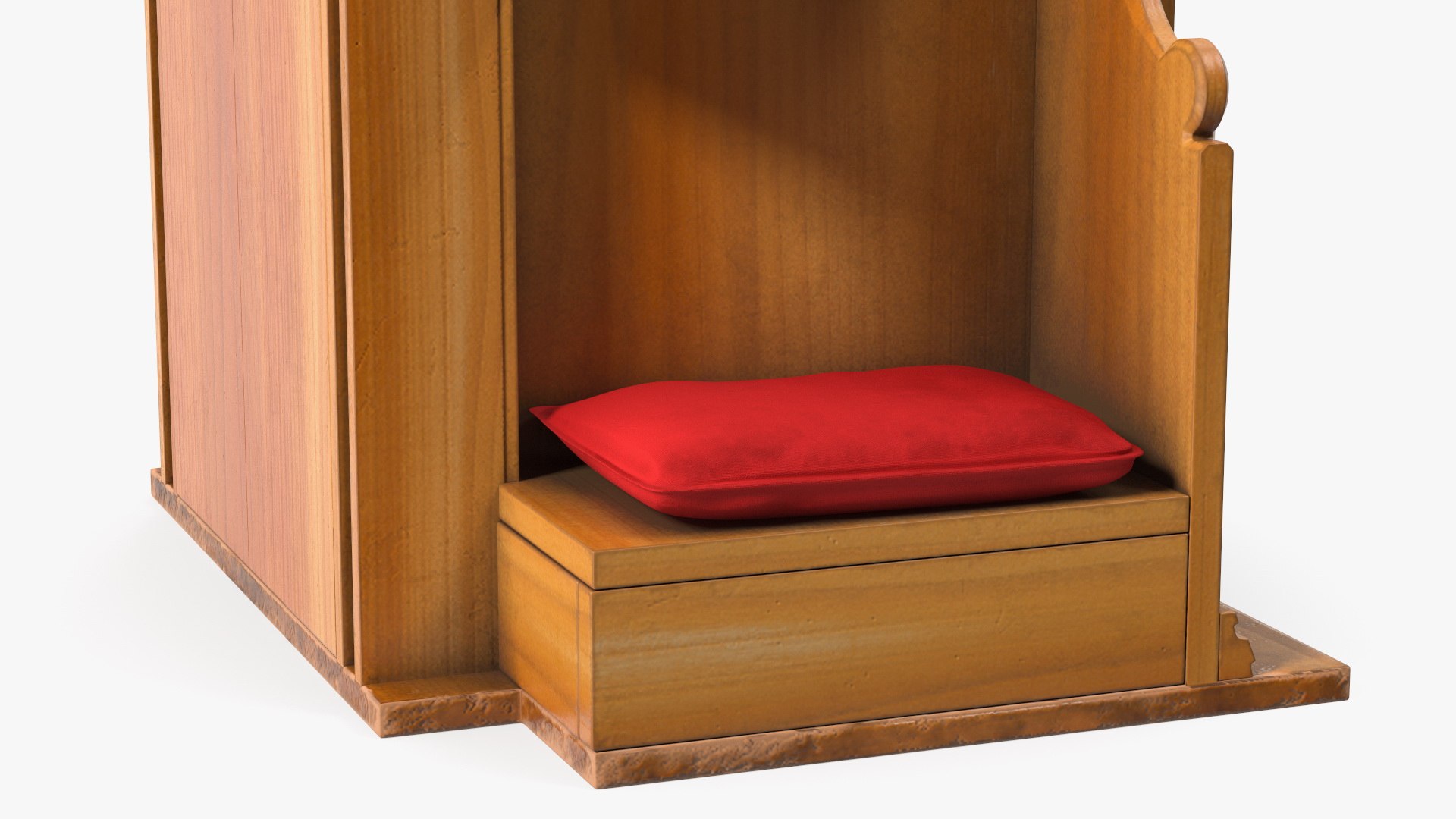 Renaissance Style Confessional 3D Model - TurboSquid 1902005