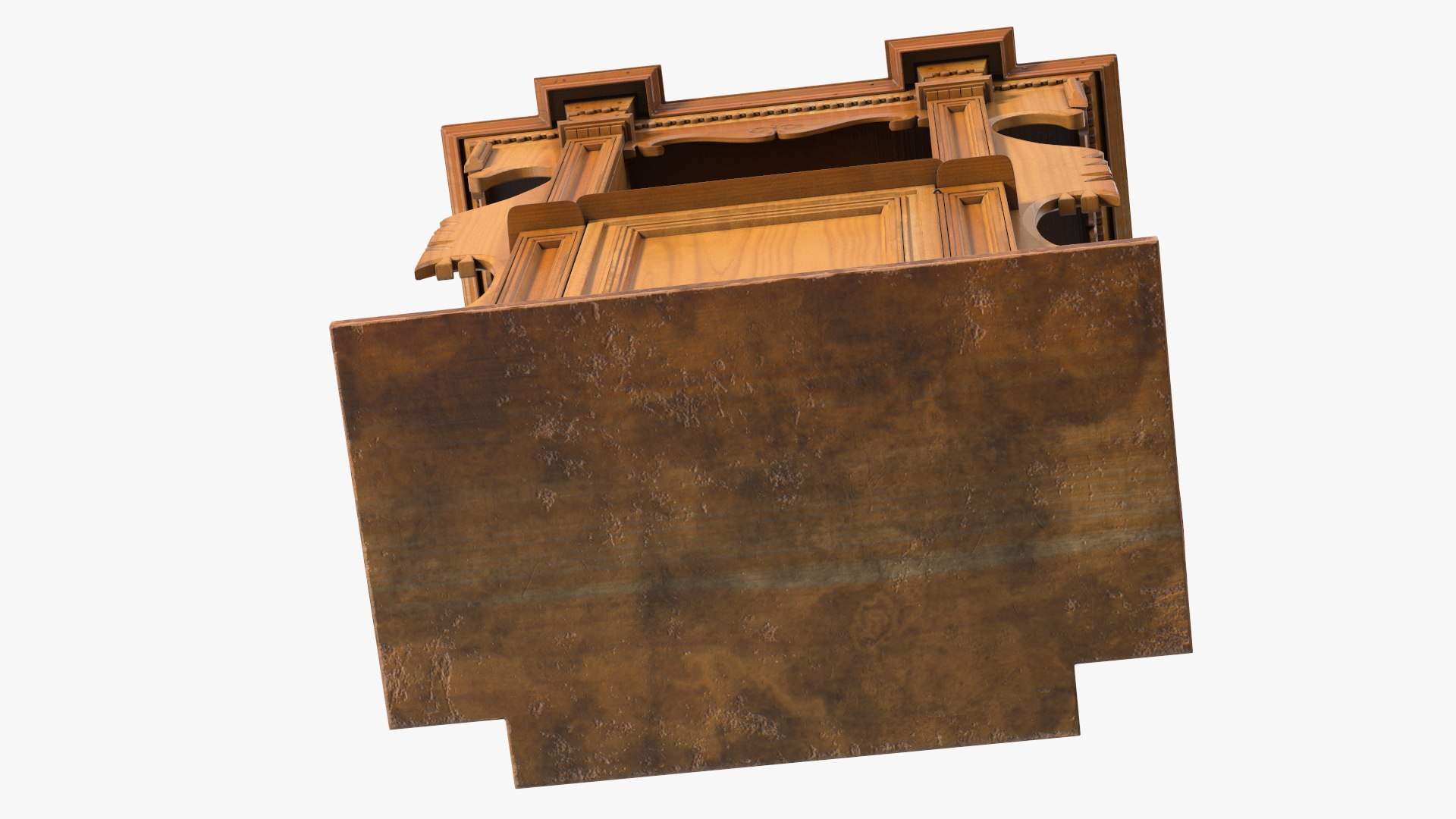 Renaissance Style Confessional 3D Model - TurboSquid 1902005