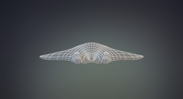 3D cute cartoon manta model - TurboSquid 1322945