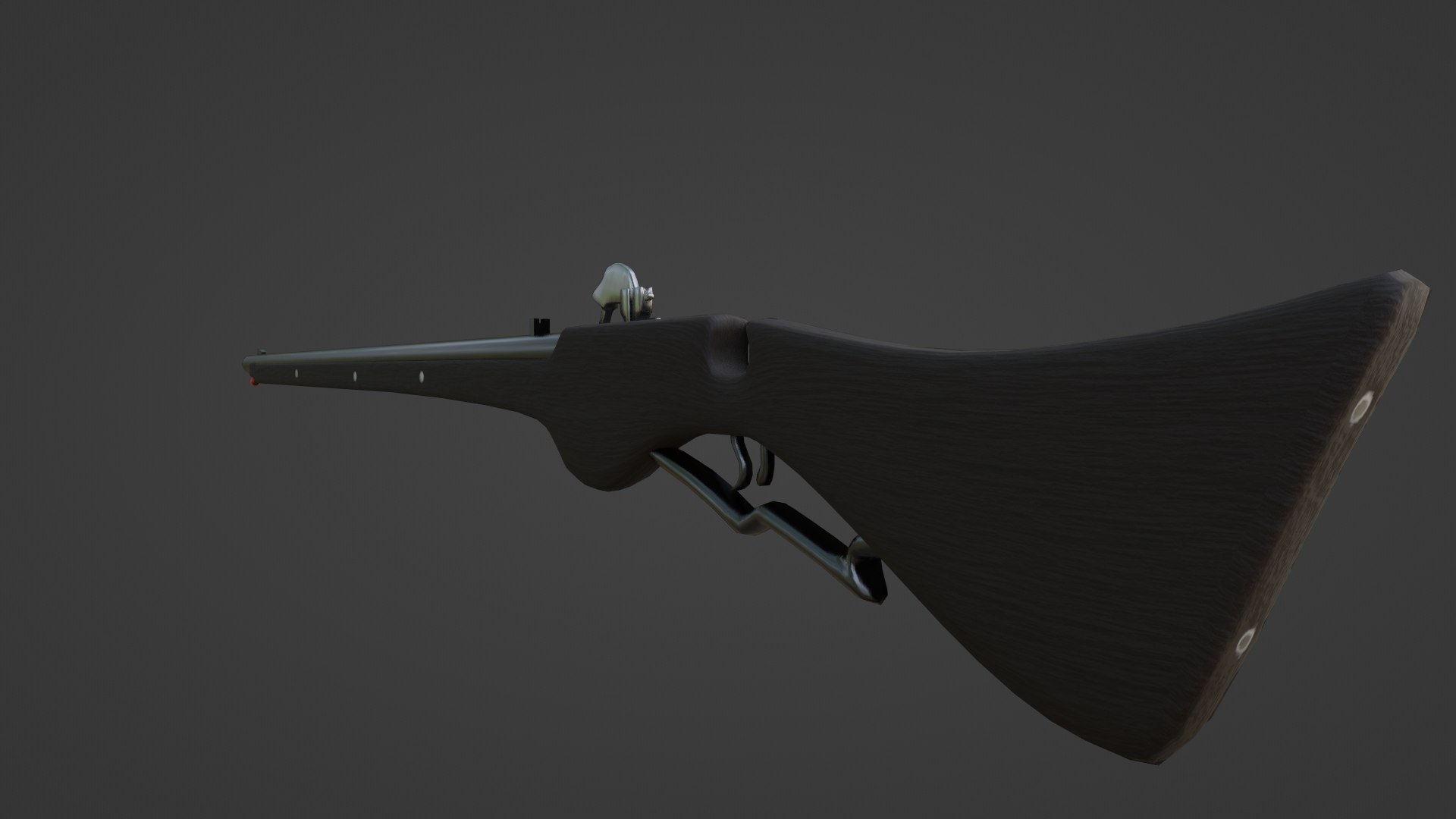 1550 Wheel Lock Long Rifle 3D - TurboSquid 1960087