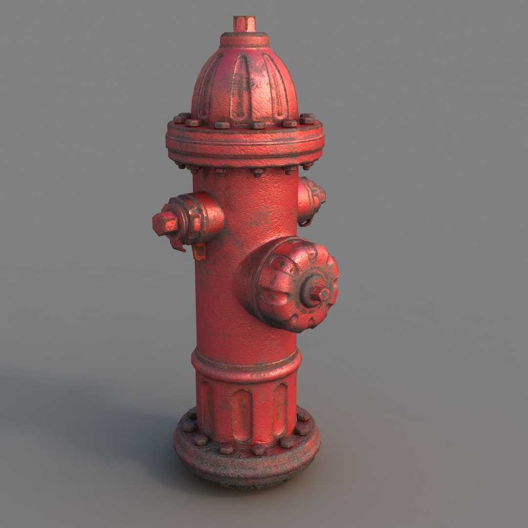 3D Ready Hydrant Model - TurboSquid 1172320