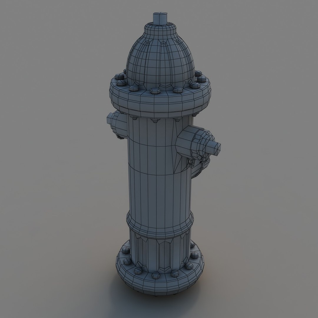 3D Ready Hydrant Model - TurboSquid 1172320