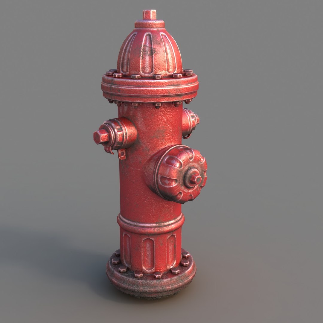 3D Ready Hydrant Model - TurboSquid 1172320
