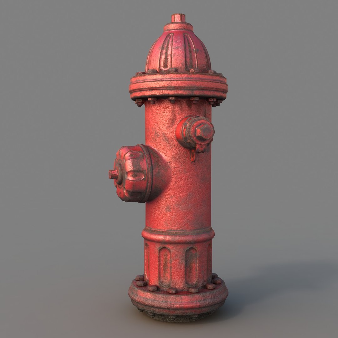 3D Ready Hydrant Model - TurboSquid 1172320
