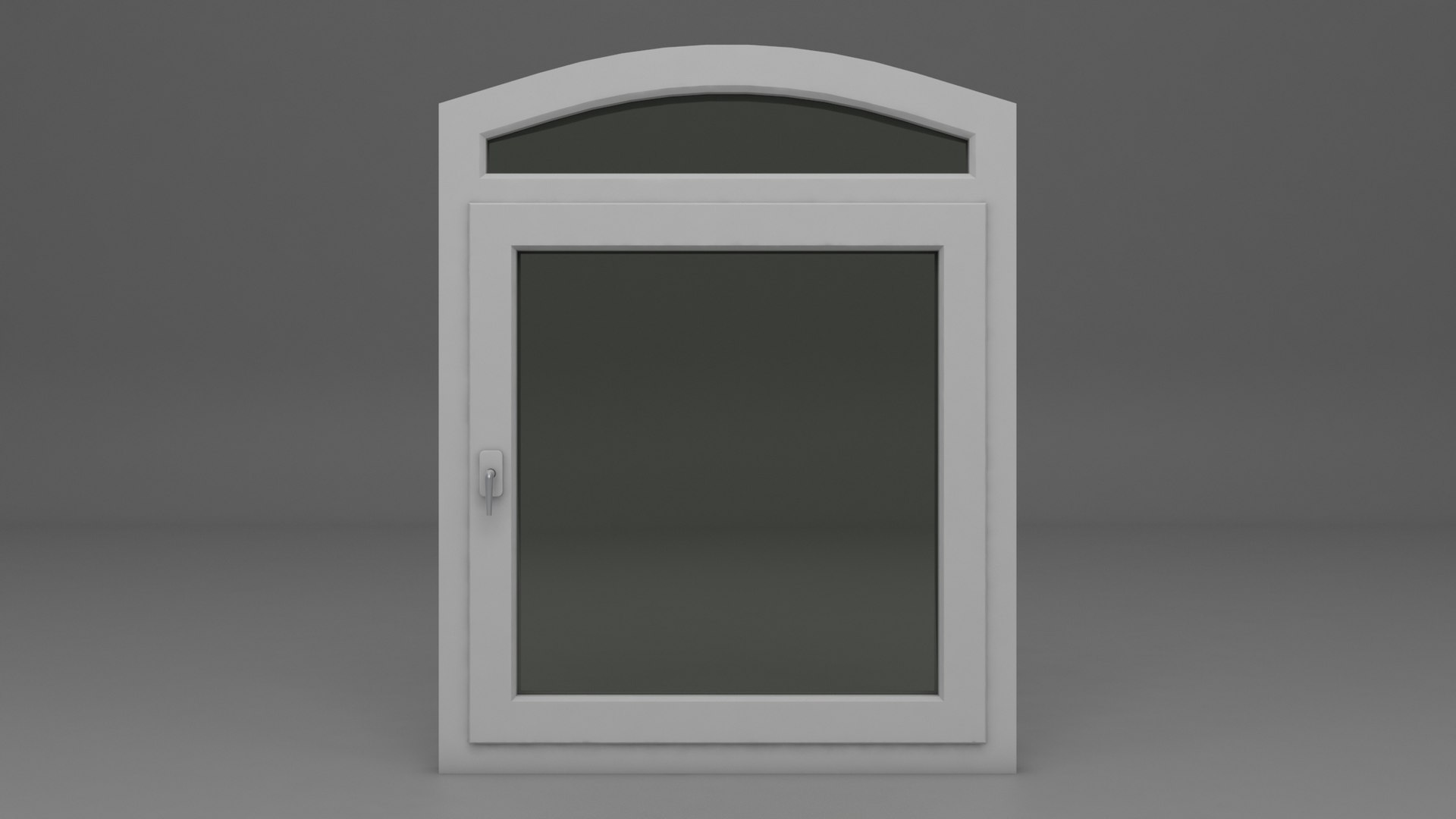 Pvc Window Single Model - TurboSquid 1422022