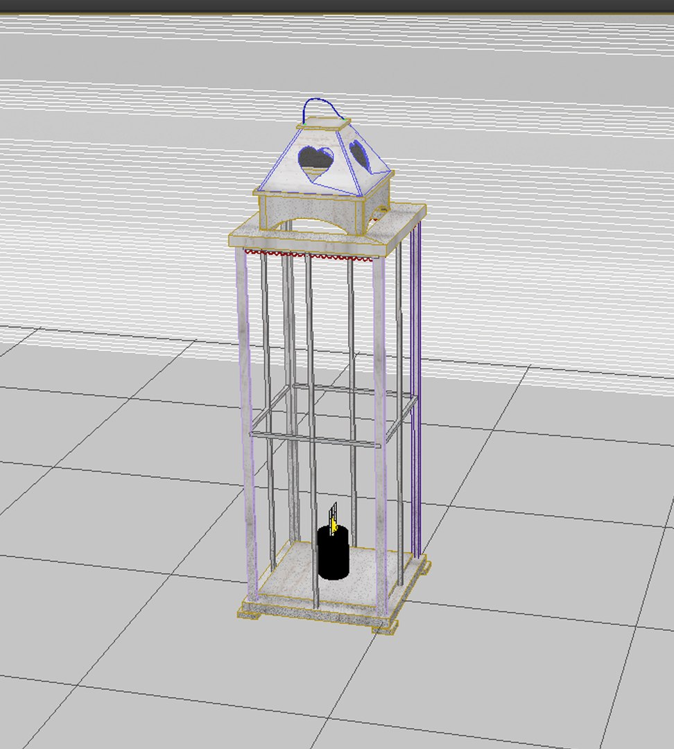 3d Model Lantern