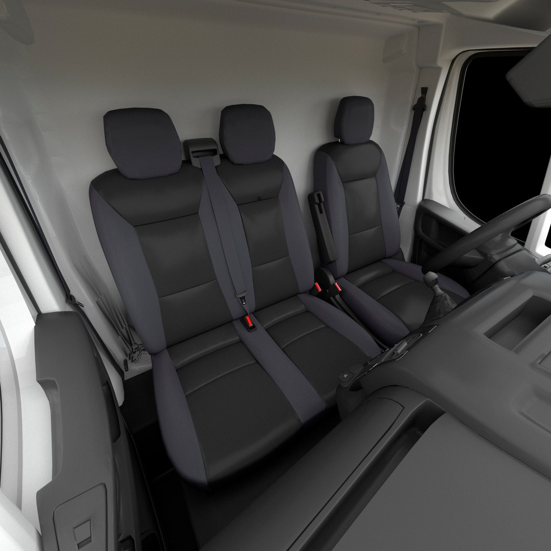2024 Peugeot BOXER L3H2 Detailed Interior 3D - TurboSquid 2343346