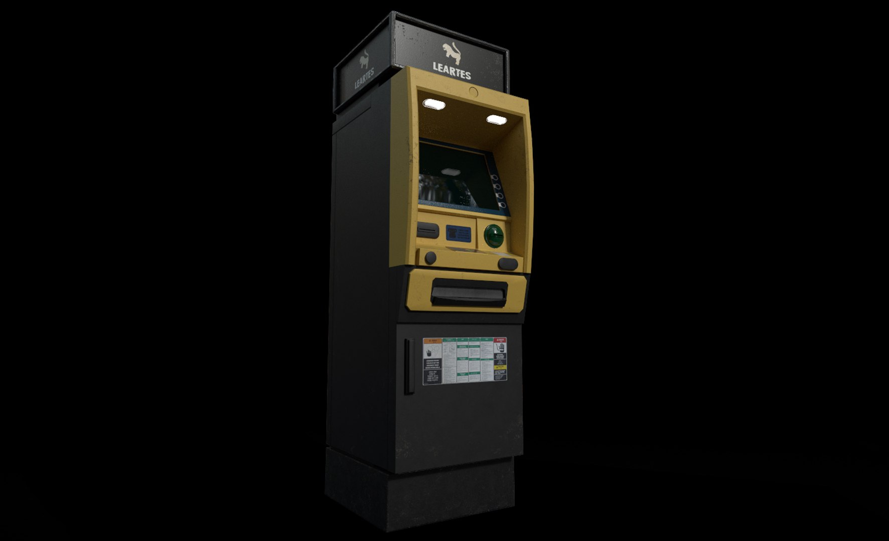 3D Atm Gameready - TurboSquid 1465224