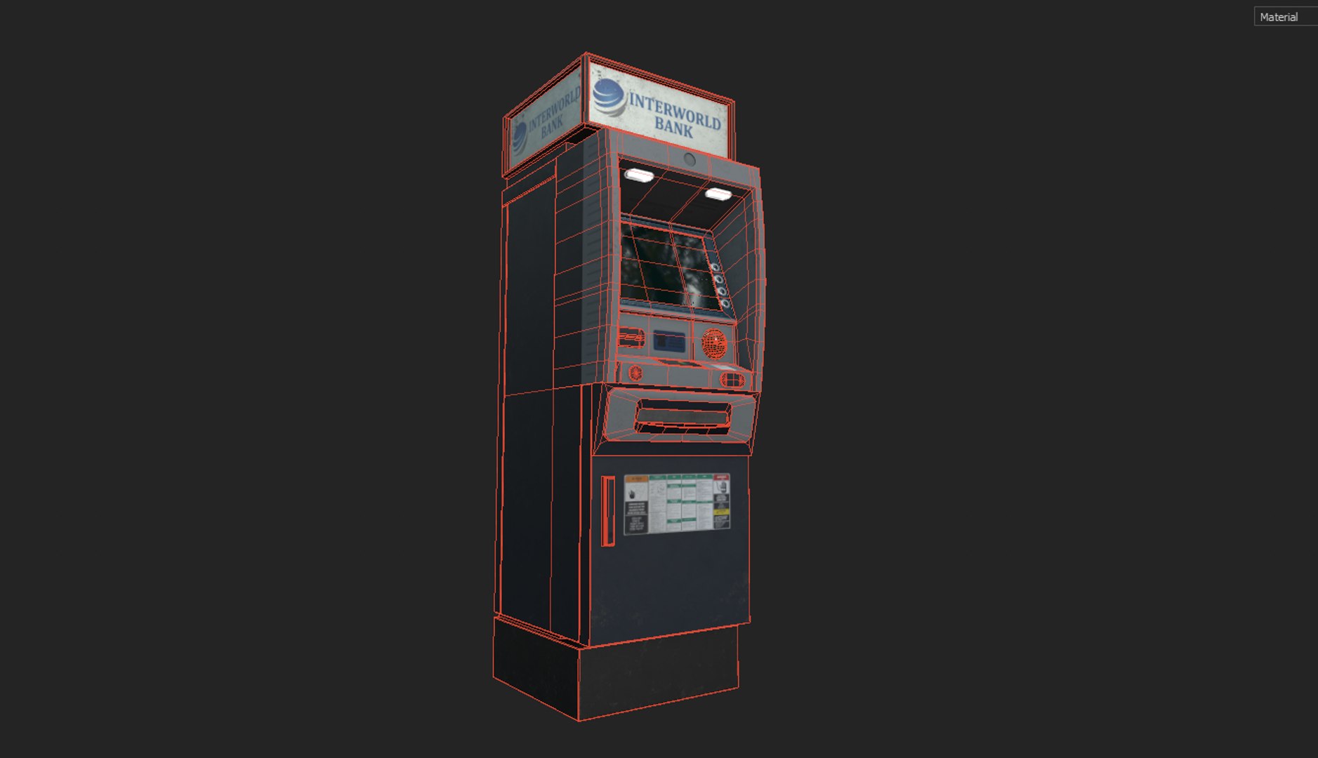 3D Atm Gameready - TurboSquid 1465224