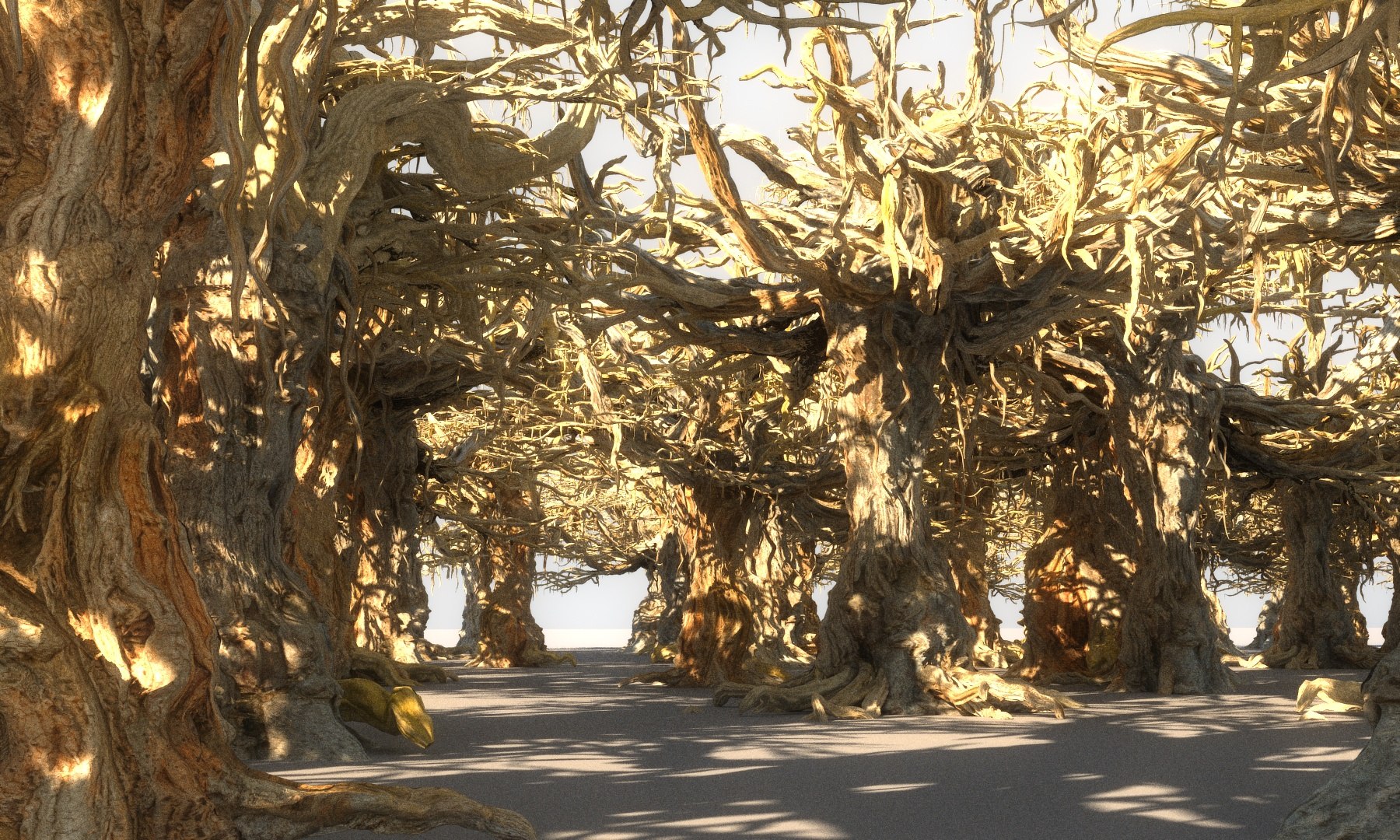 Dragon Tree Hd Pack 3D - TurboSquid 1392222