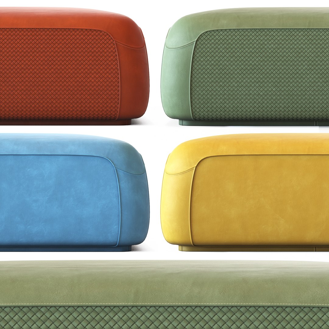 Ulivi Olivia Pouf 3D - TurboSquid 2183092