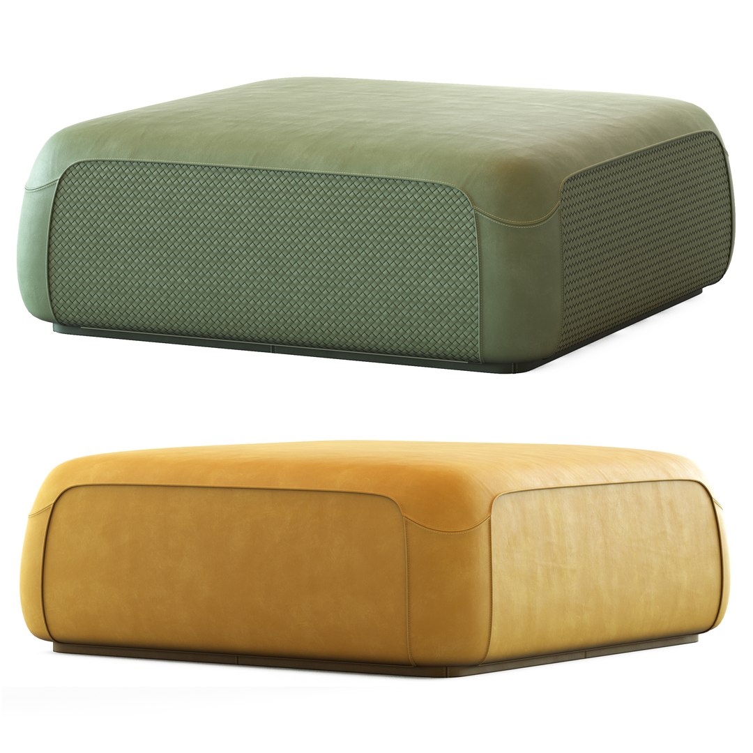 Ulivi Olivia Pouf 3D - TurboSquid 2183092