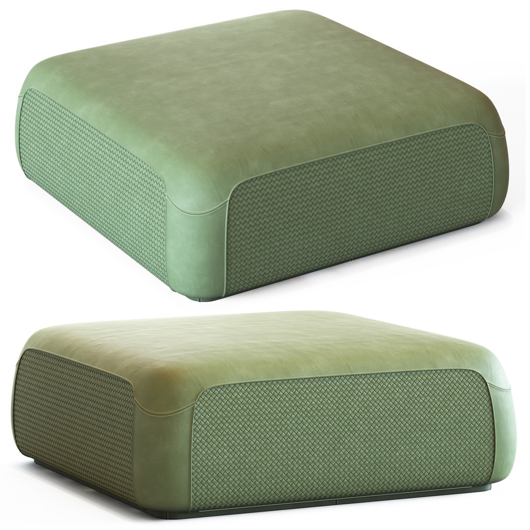 Ulivi Olivia Pouf 3D - TurboSquid 2183092