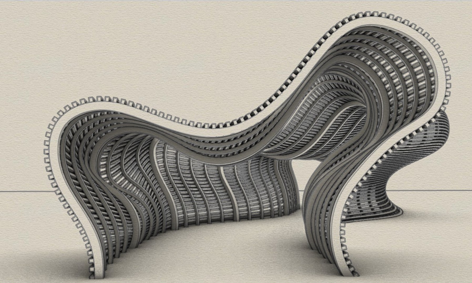 Outdoor pathway coverage 3D - TurboSquid 1964370