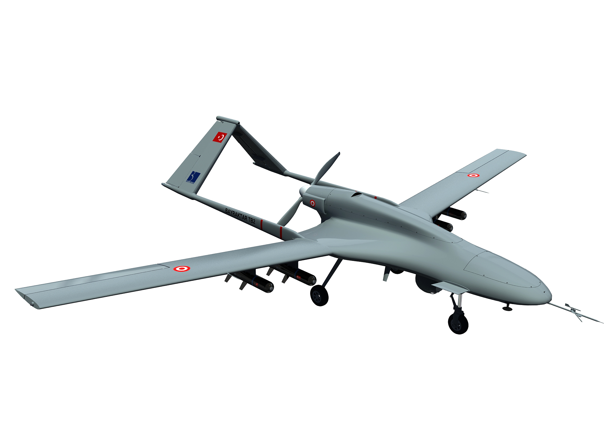 3D turkish uavs - TurboSquid 1397065
