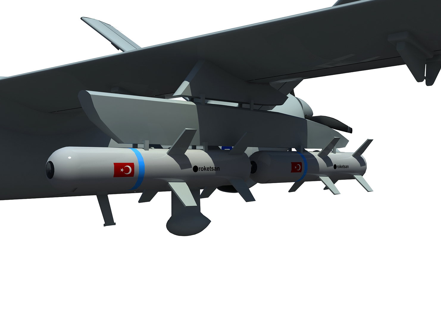 3D turkish uavs - TurboSquid 1397065