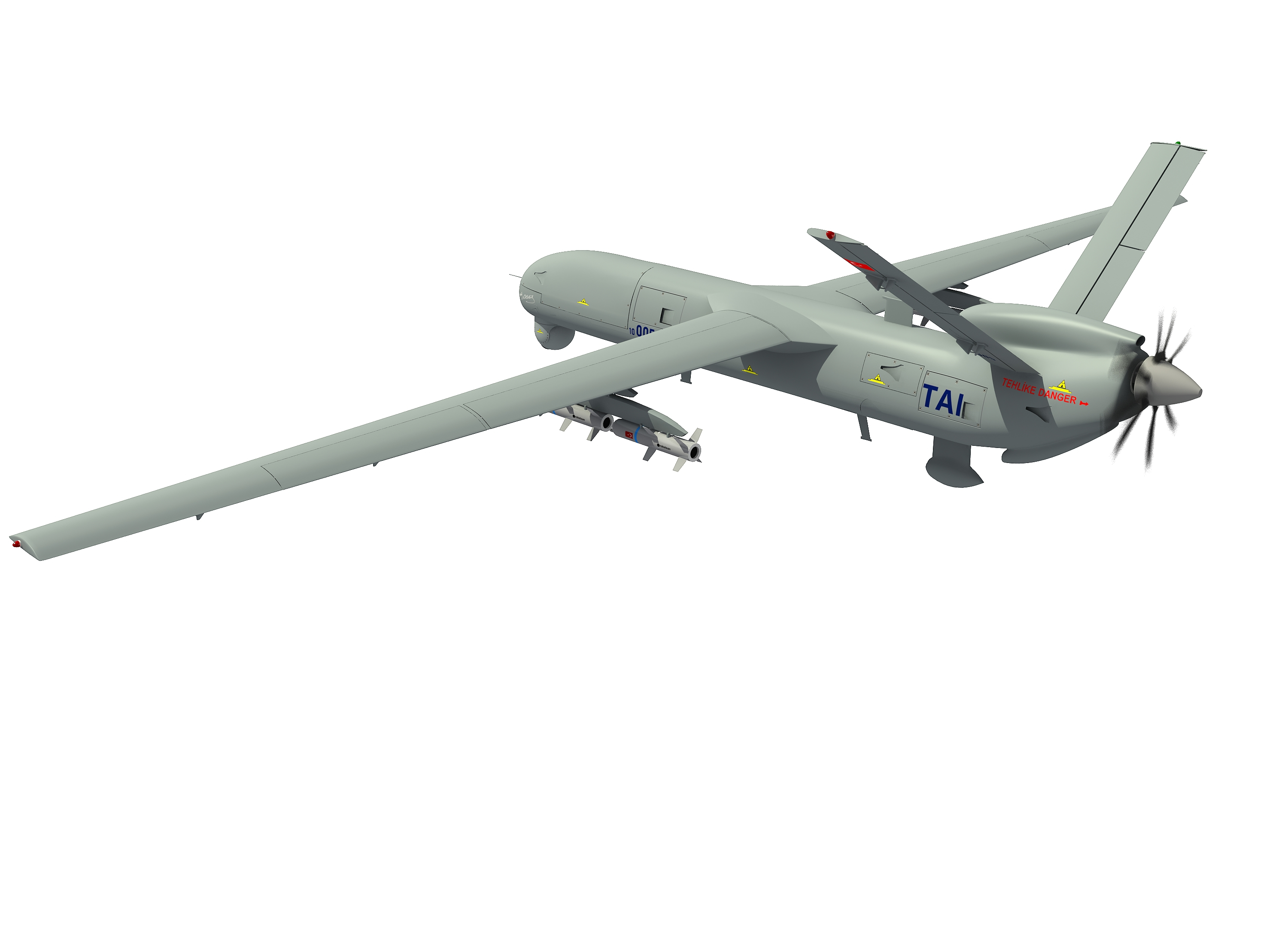 3D turkish uavs - TurboSquid 1397065