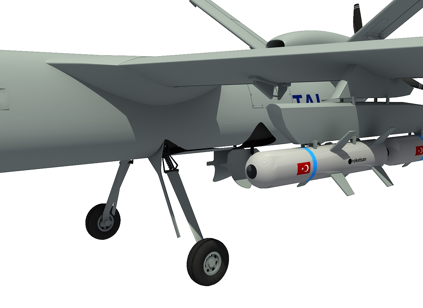 3D turkish uavs - TurboSquid 1397065