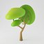 3d C4d Toon Tree