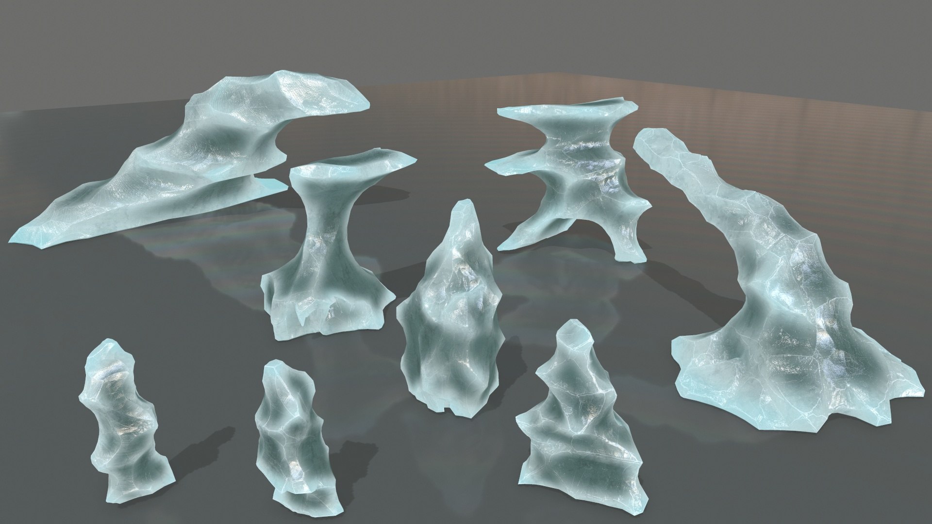 3D Ice 1 Model - TurboSquid 1400085