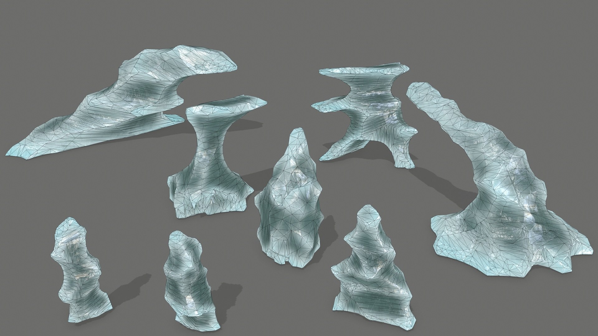 3D Ice 1 Model - TurboSquid 1400085