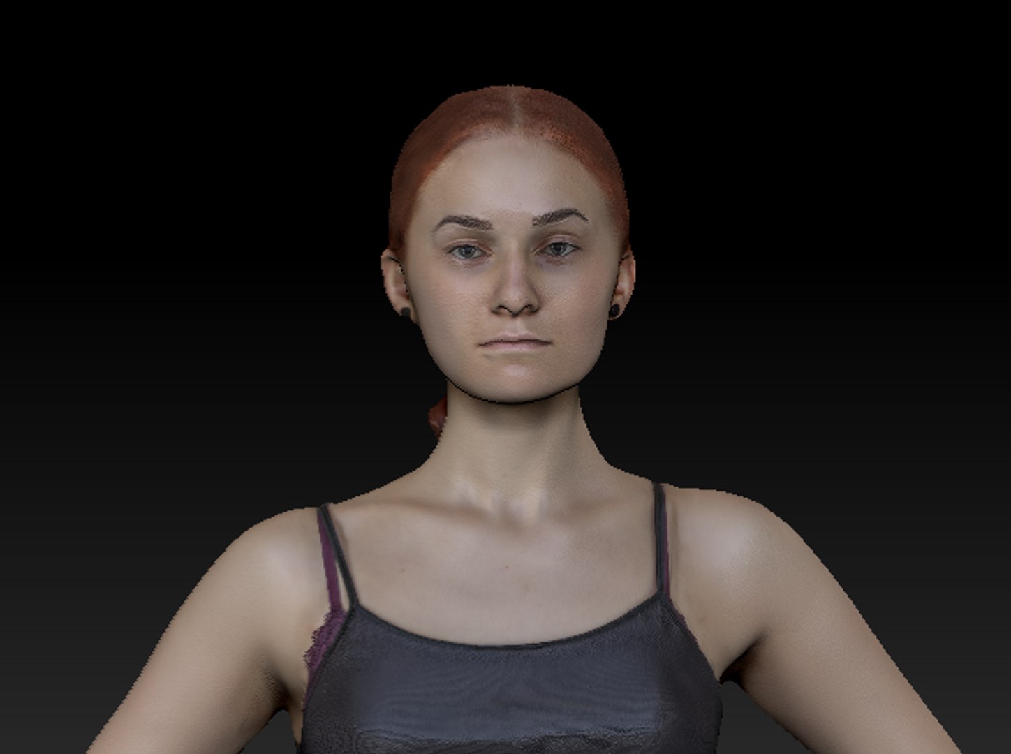 Photogrammetry woman a-pose 3D model - TurboSquid 1535275