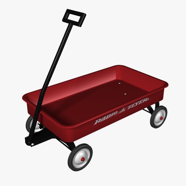 wagon 3d model