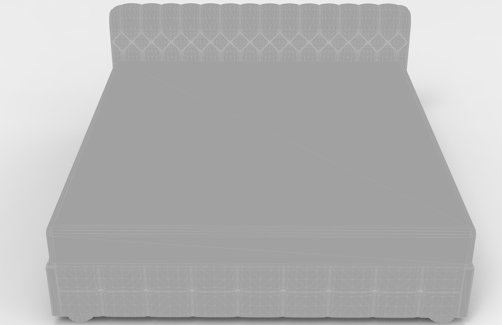 Bedroom Kingsize Bed 3D - TurboSquid 2313884