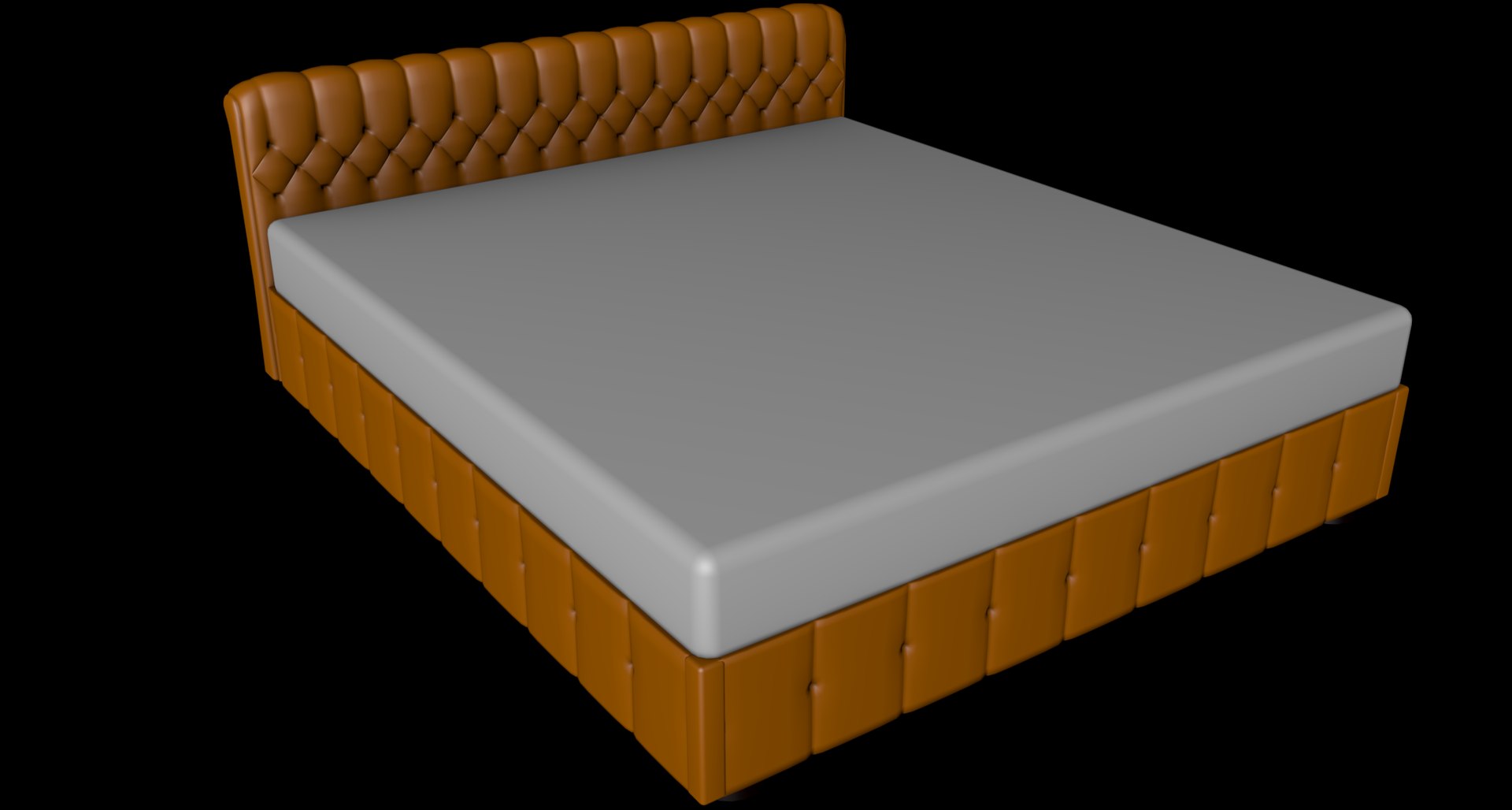 Bedroom Kingsize Bed 3D - TurboSquid 2313884