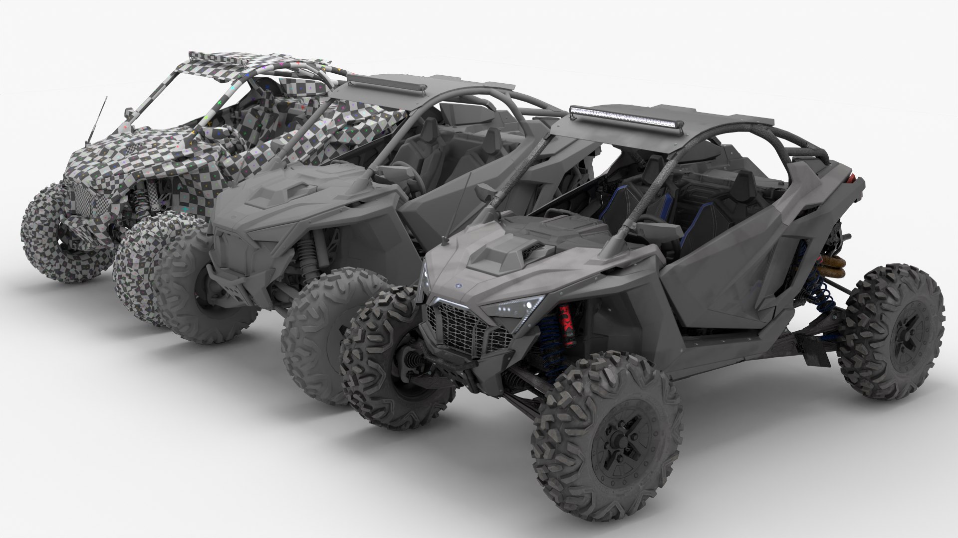 3D Model Polaris RZR - TurboSquid 2342678