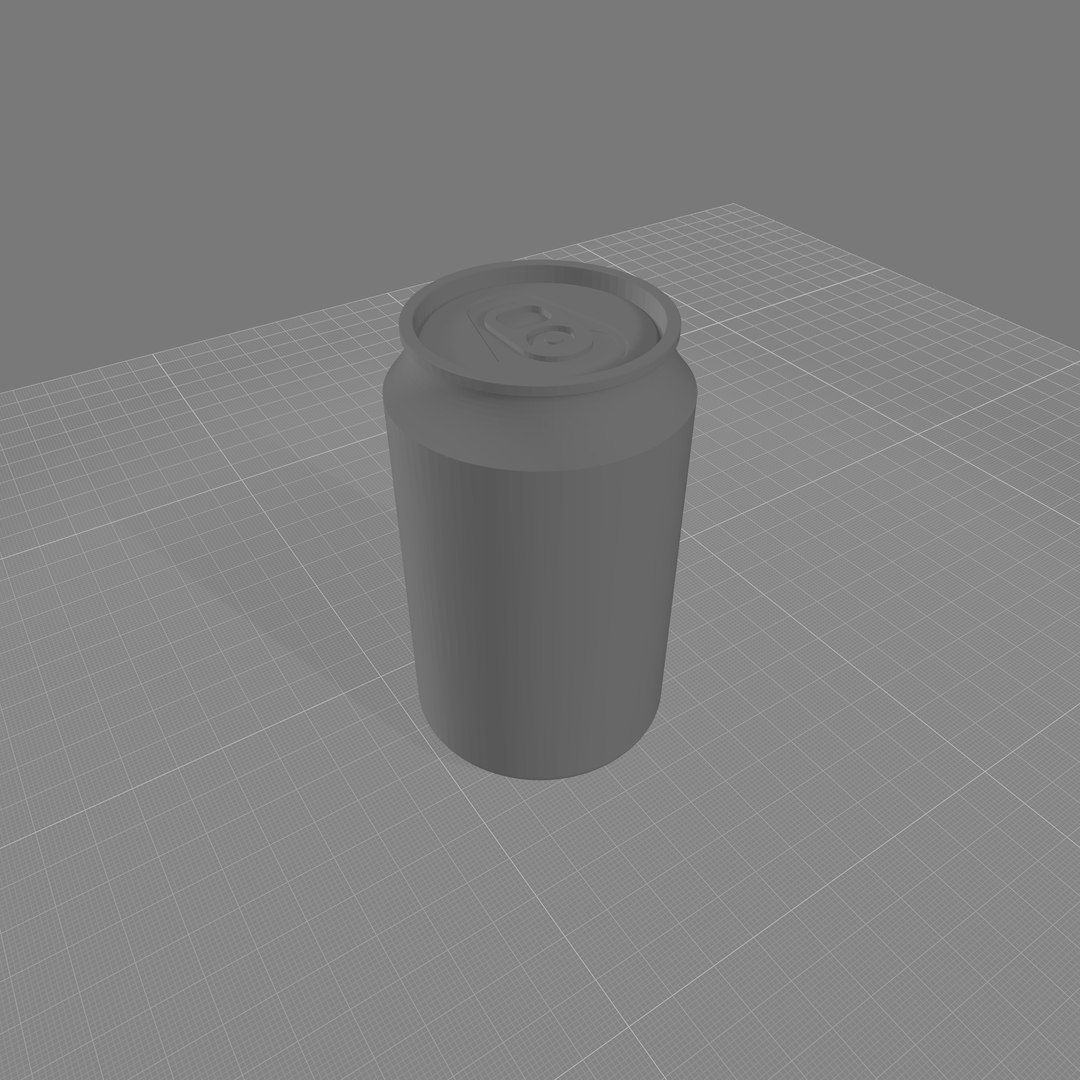 3D Can Of Beer 330 Ml - TurboSquid 2054337
