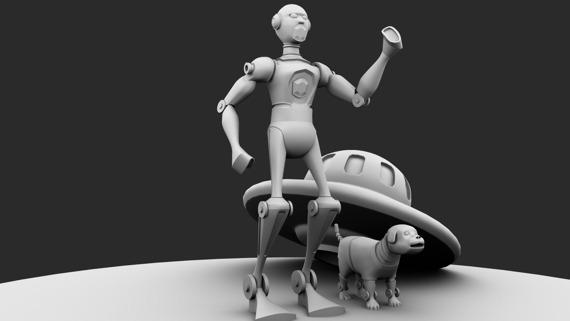 Robot Robo Model - TurboSquid 1515210