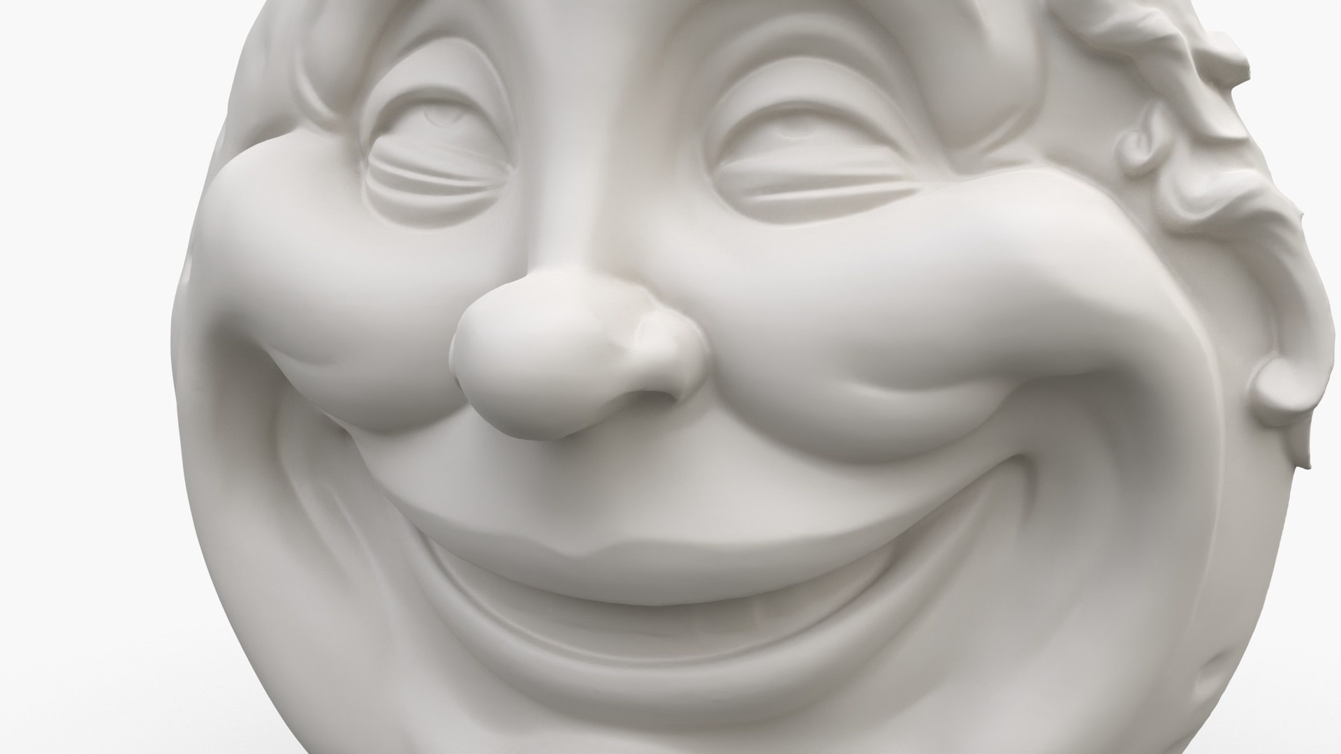 Moon Face 3 3D Model - TurboSquid 2214444