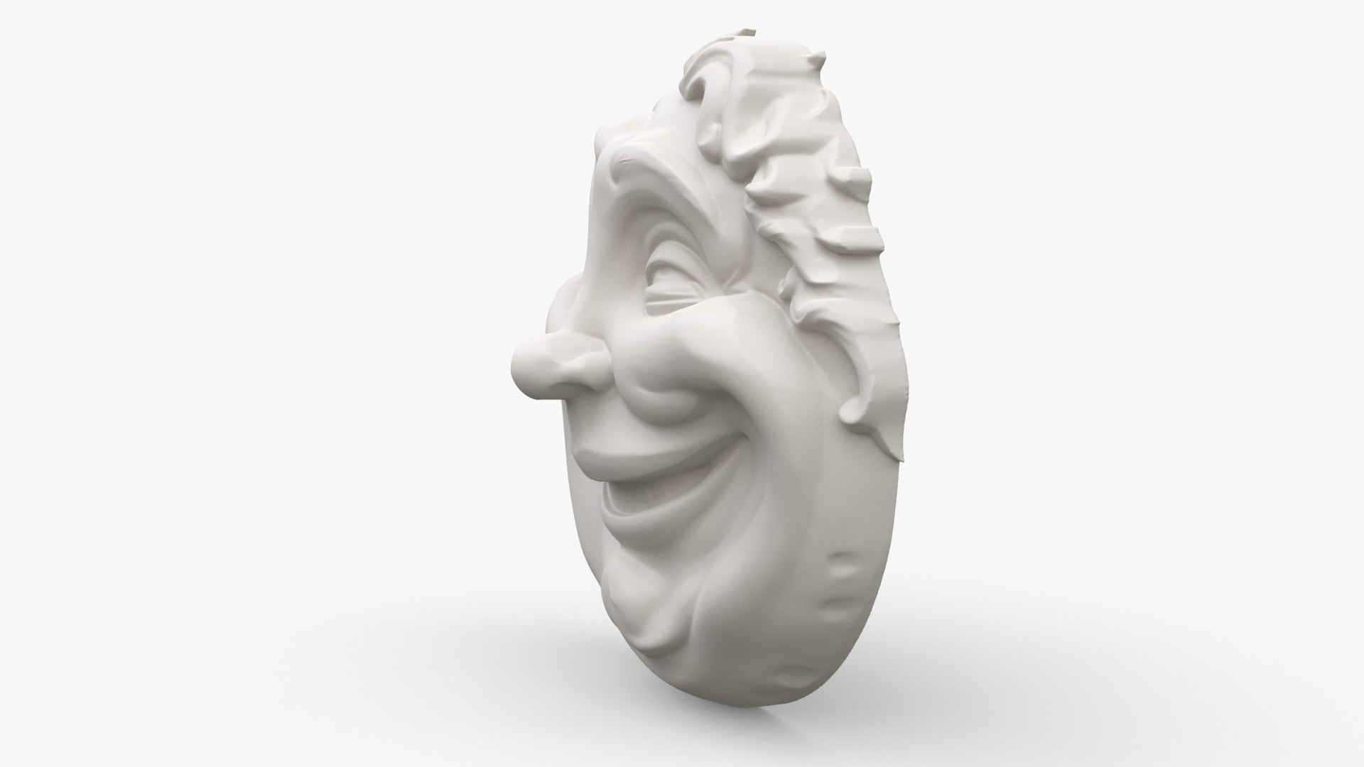Moon Face 3 3D Model - TurboSquid 2214444