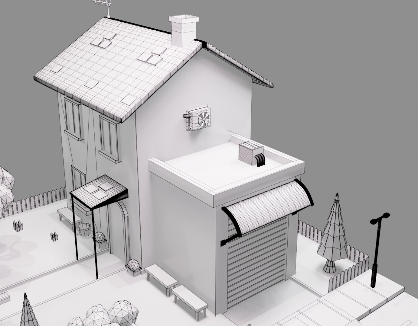 Scene 3D Model - TurboSquid 1567365