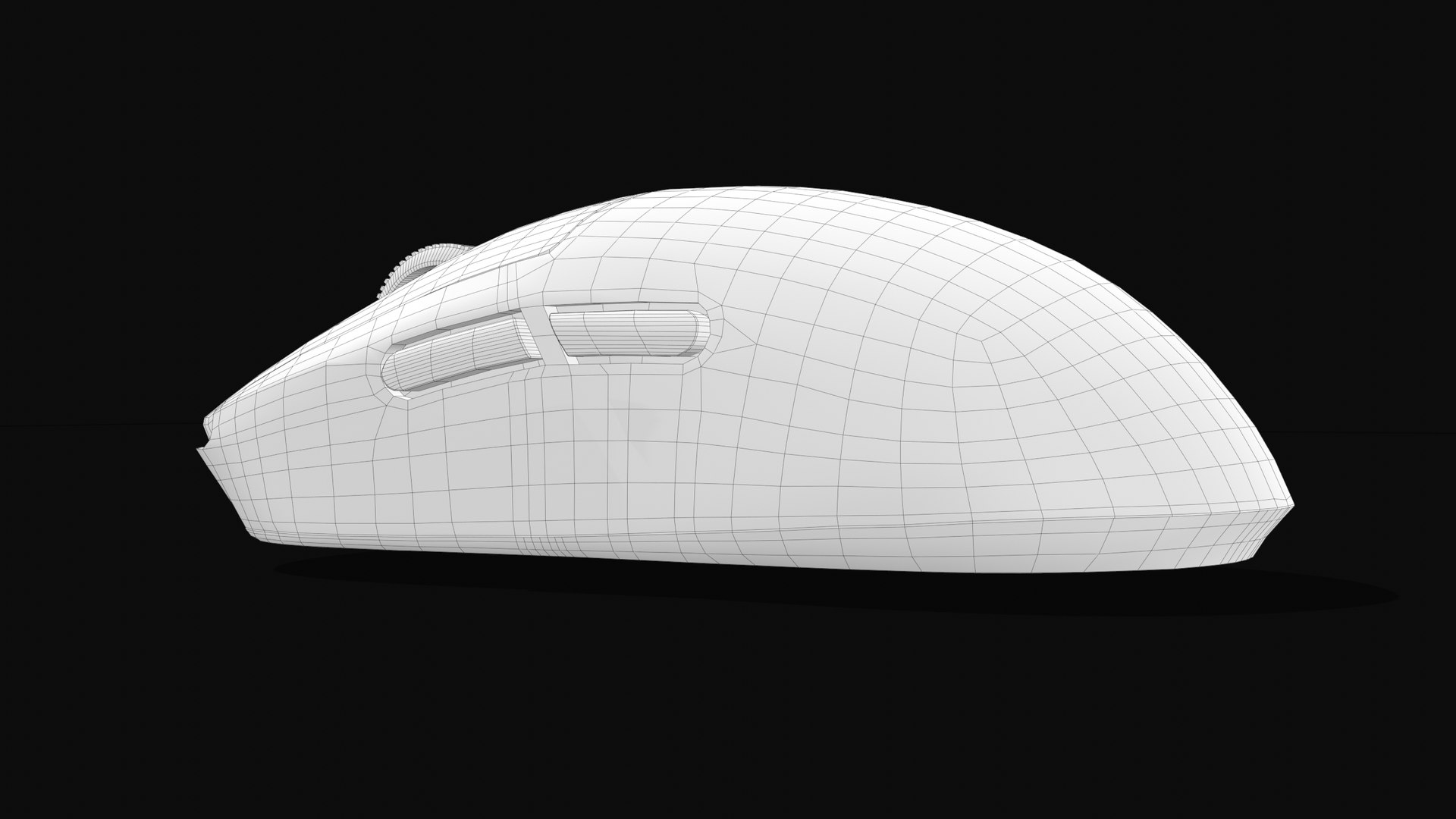 3D Logitech G Pro X Wireless Gaming Mouse - White Model - TurboSquid 2236054