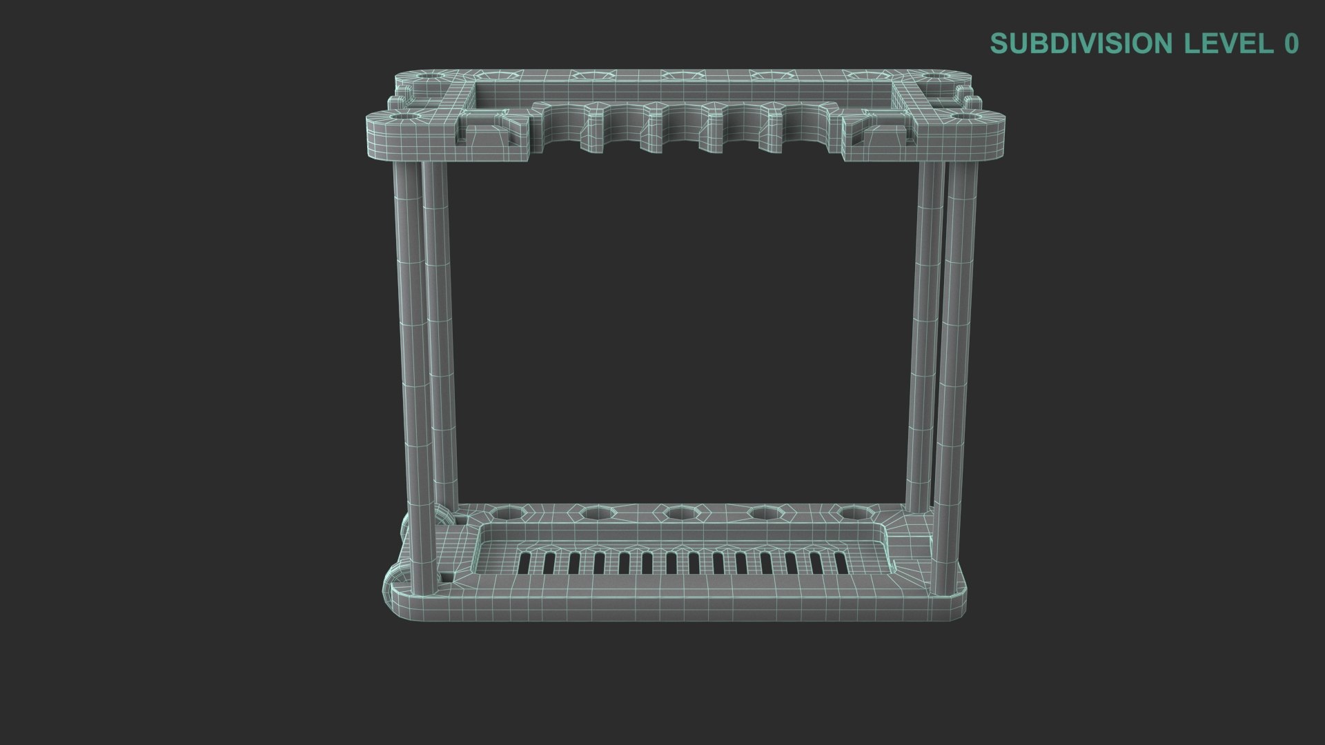3D Tool Rack model - TurboSquid 1835484