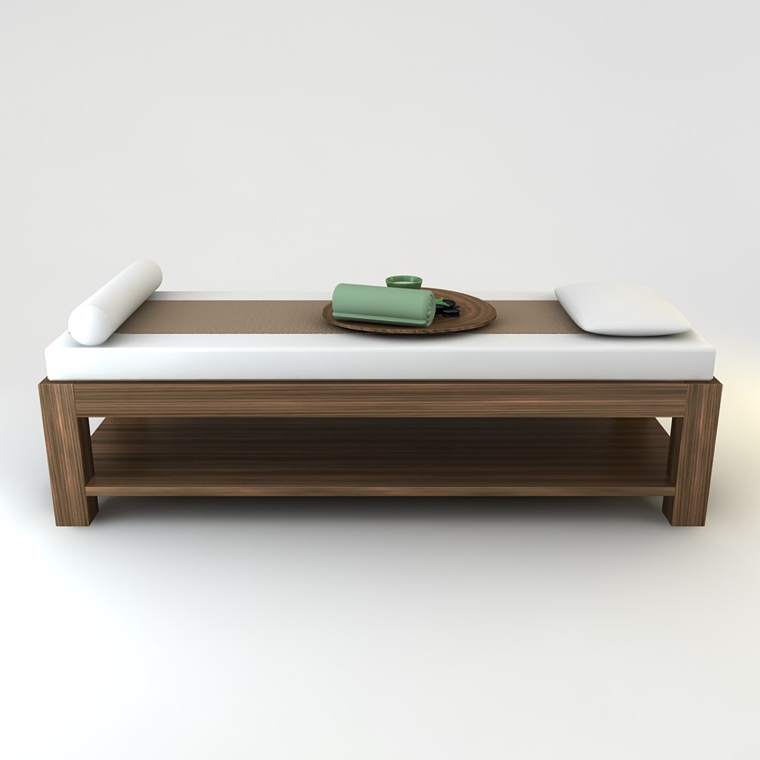 Scene Spa Massage 3d Model