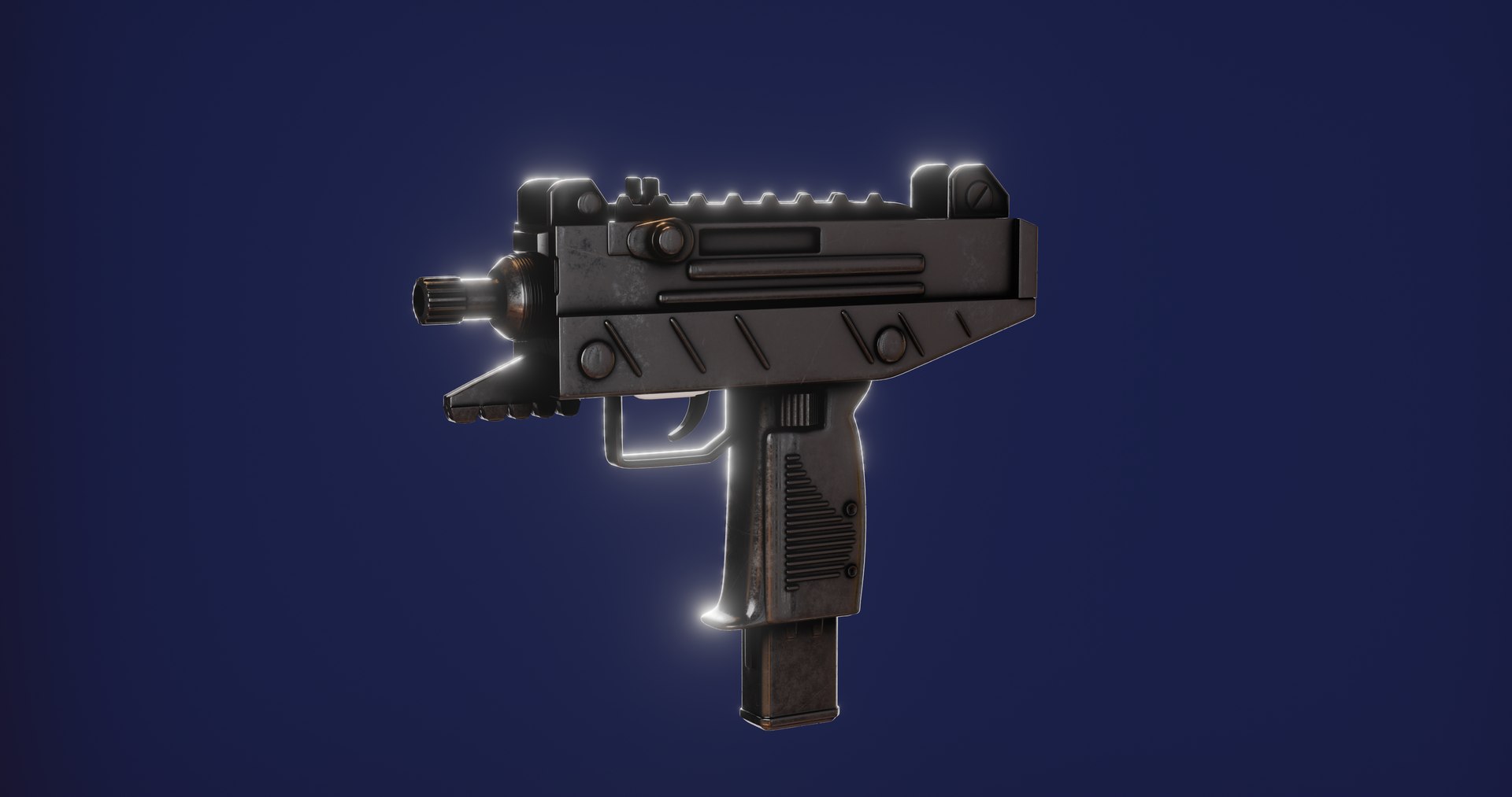 Micro Uzi 3D - TurboSquid 2374597