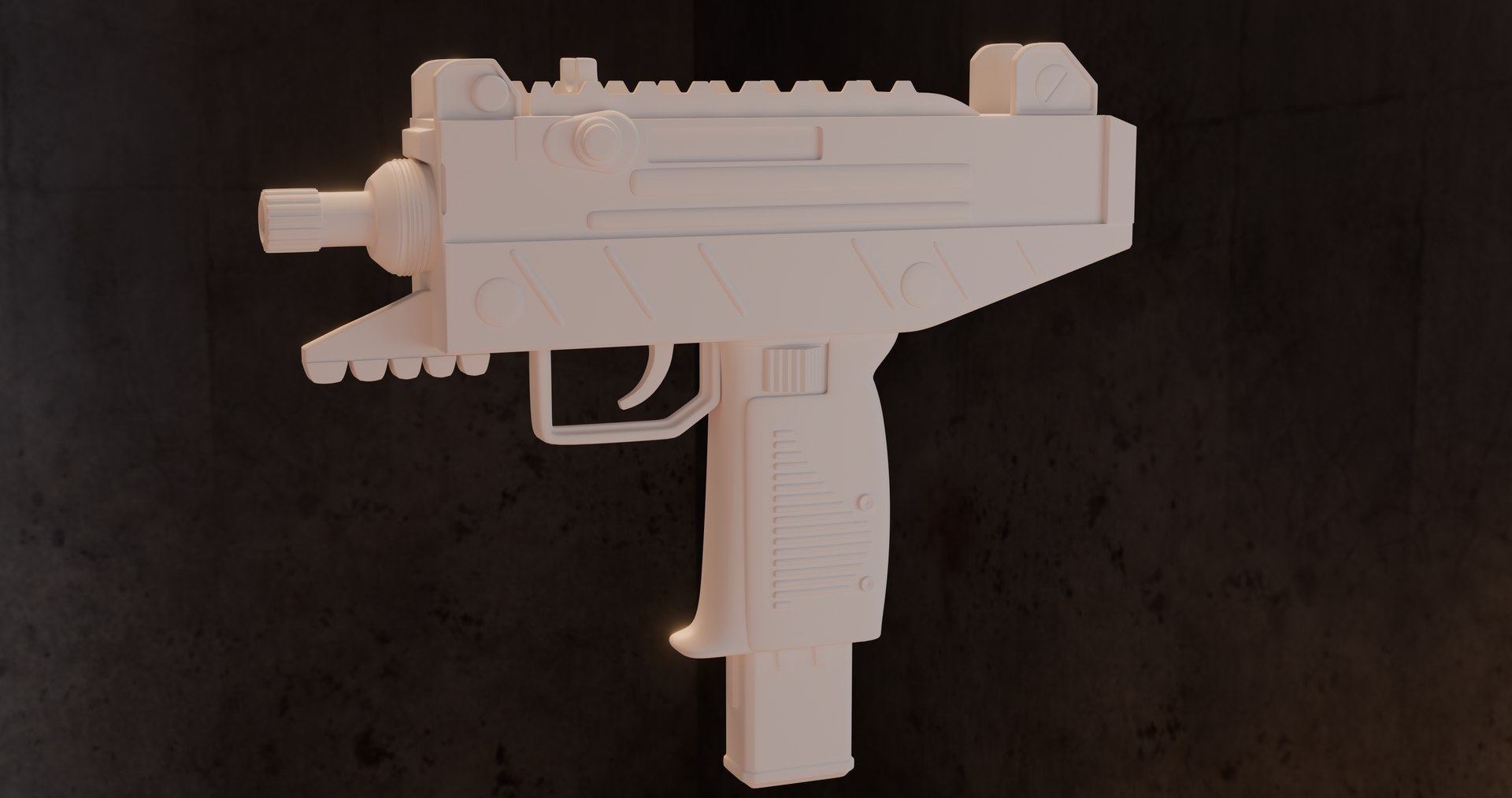 Micro Uzi 3D - TurboSquid 2374597