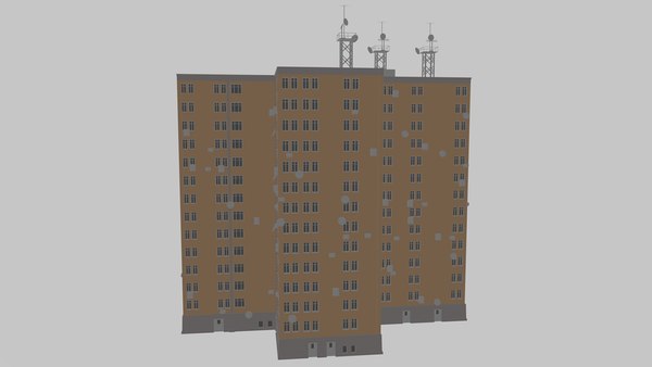 modelo 3d Edificio básico - TurboSquid 2310644