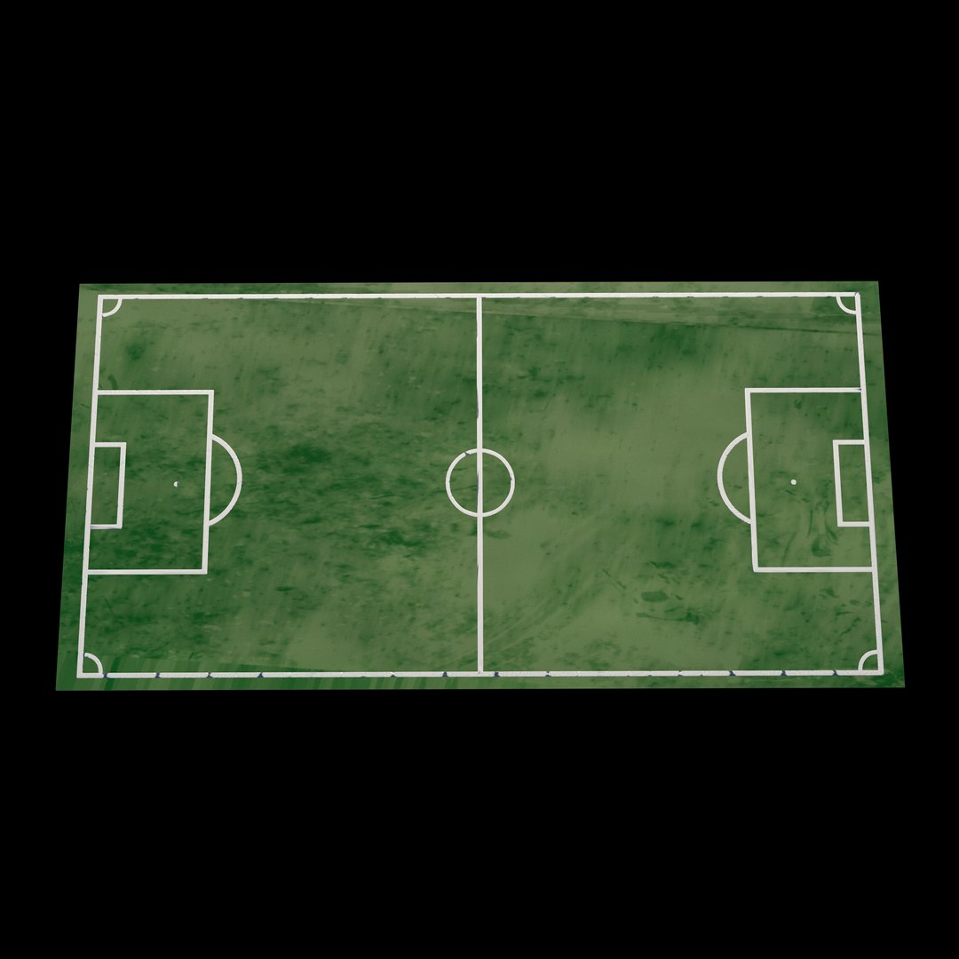 Soccer And Football Pitch 3D Model 3D Model - TurboSquid 2337851