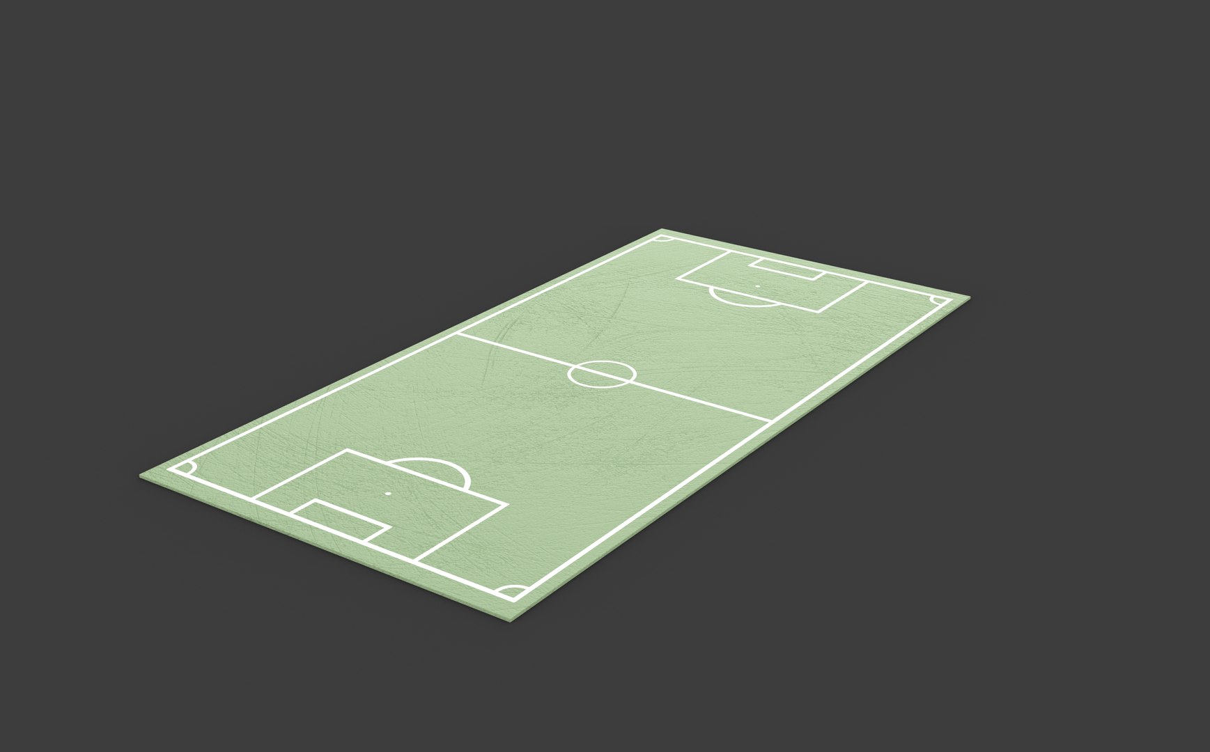 Soccer And Football Pitch 3D Model 3D Model - TurboSquid 2337851