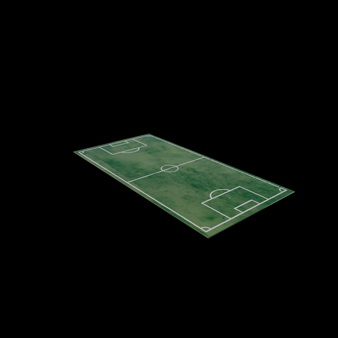 Soccer And Football Pitch 3D Model 3D Model - TurboSquid 2337851