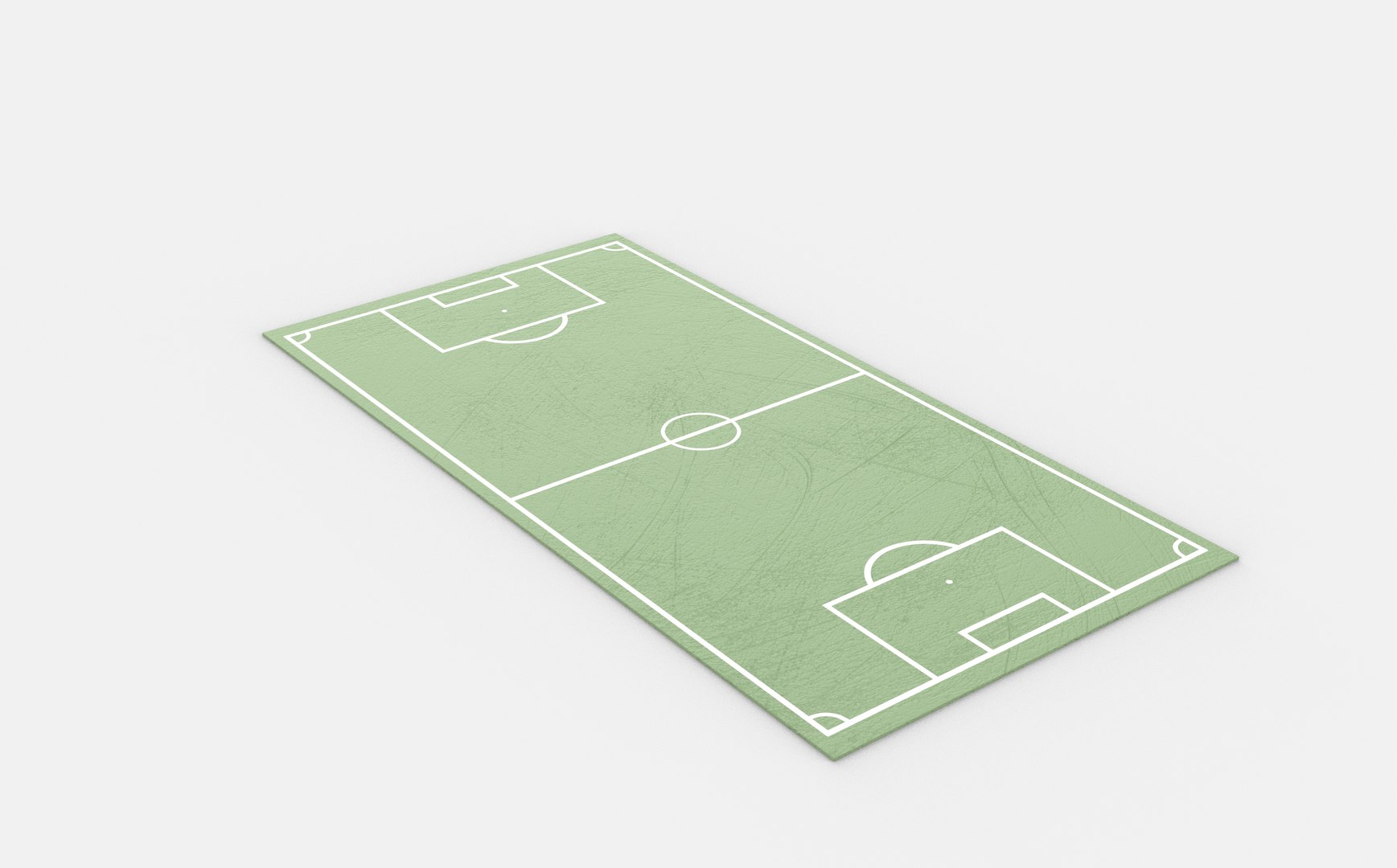 Soccer And Football Pitch 3D Model 3D Model - TurboSquid 2337851
