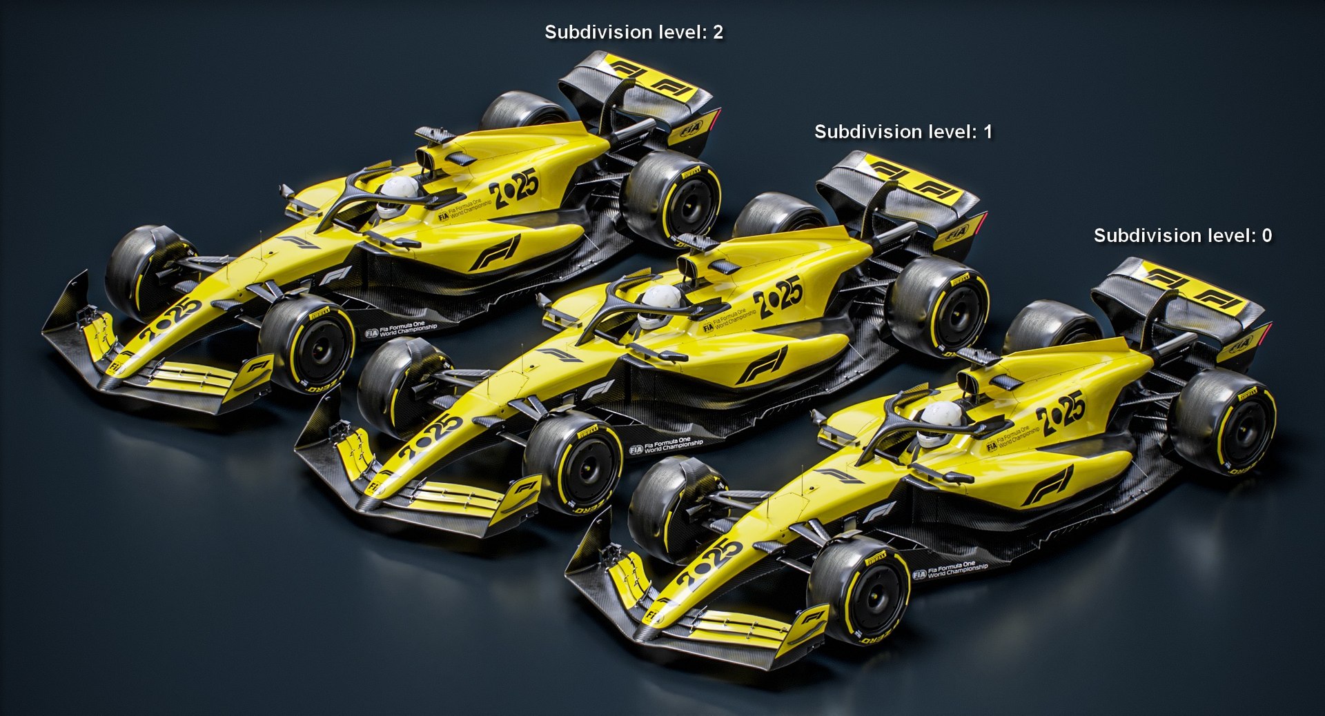 3D Common Formula 1 2025 F1 Race Car Mockup Model - TurboSquid 2404561